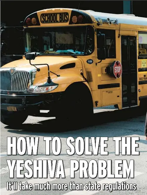 HOW TO SOLVE THE YESHIVA PROBLEM - PressReader