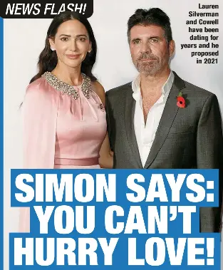 SIMON SAYS: YOU CAN’T HURRY LOVE! - PressReader