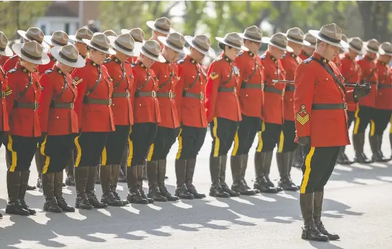 RCMP memorial honours officers who died on duty - PressReader