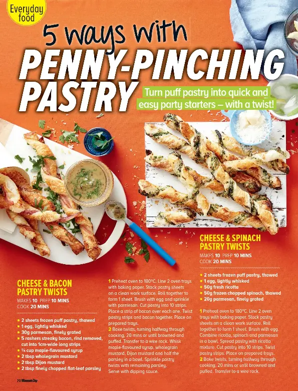 5 ways with PENNY-PINCHING PASTRY - PressReader