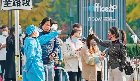 BEIJING HEALTH APP’S POP-UP WINDOW HITS TRAVEL PLANS - PressReader