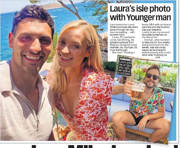 Laura’s isle photo with Younger man - PressReader