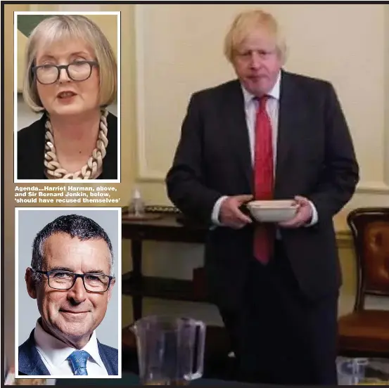 ‘It is for the people of this country to decide who sits in Parliament, not Harriet Harman ...