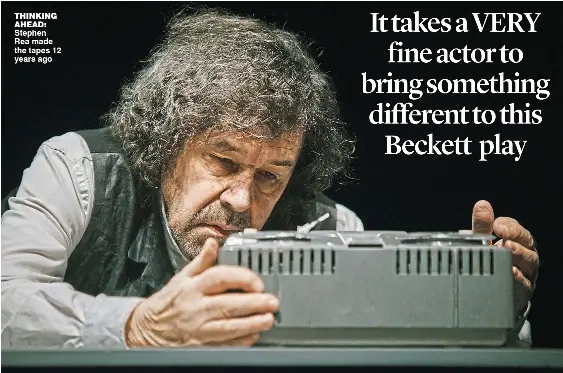REA MAKES KRAPP’S LAST TAPE HIS OWN - PressReader