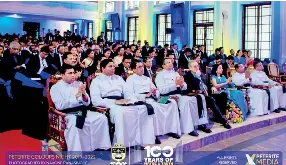 St. Peter’s College, Colombo 04 Colours night 2023 - PressReader