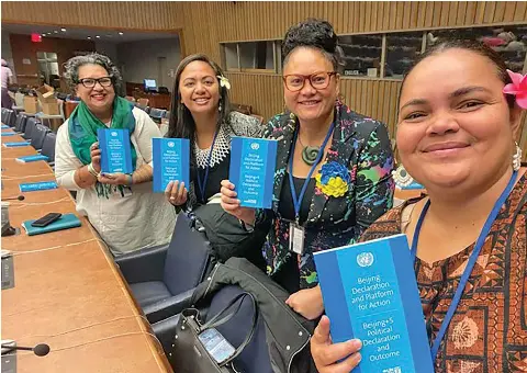 PACIFIC ‘SHOCK’ AS U.N WOMEN’S DECLARATIO­N DITCHES REPRODUCTI­VE ...