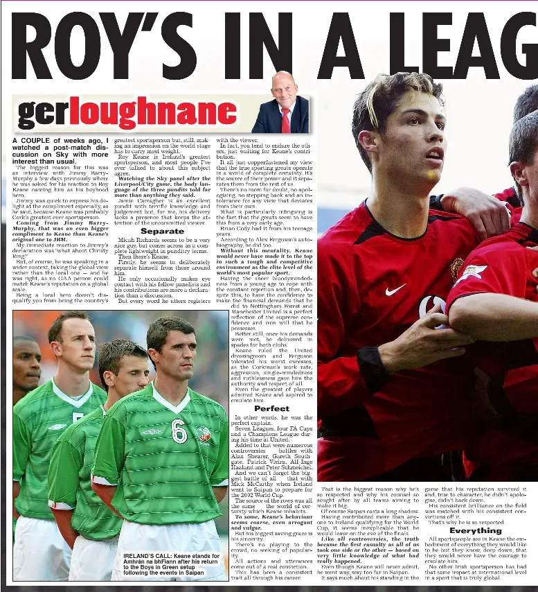 ROY’S IN A LEAGUE LEAGUE OF HIS OWN - PressReader