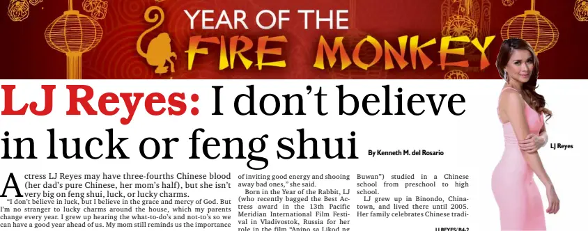 LJ Reyes: I don’t believe in luck or feng shui - PressReader