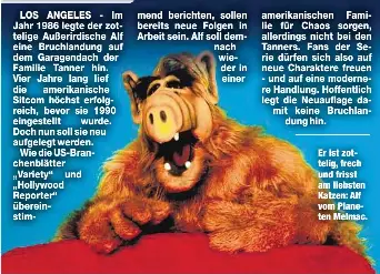 Alf kommt zurück - PressReader
