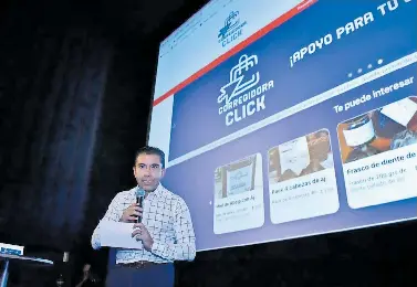 Lanza plataforma Corregidor­a Click - PressReader