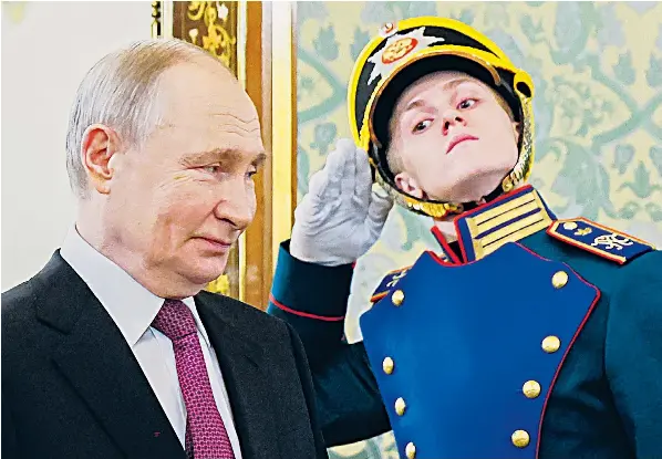 Peace on my terms, warns Putin - PressReader