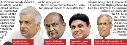 THE EXECUTIVE PREVAILS ULTIMATELY - PressReader