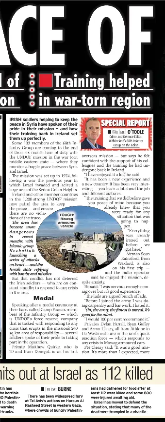 PEACE OF Training helped in war-torn region - PressReader