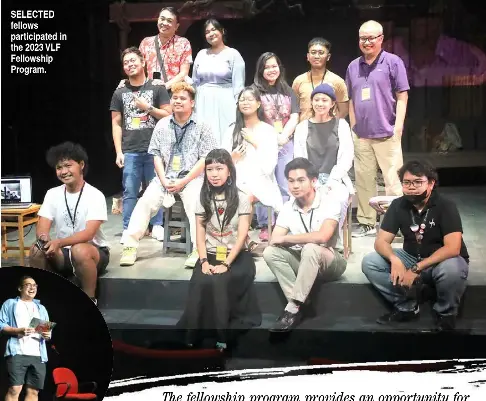 CCP CALLS FOR APPLICATIO­NS TO VIRGIN LABFEST 19 WRITING FELLOWSHIP PROGRAM - PressReader