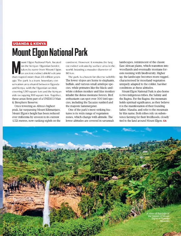 Mount Elgon National Park - PressReader