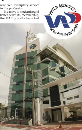 UAP road to 50 years of profession­al excellence - PressReader