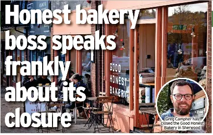 Honest bakery boss speaks frankly about its closure - PressReader
