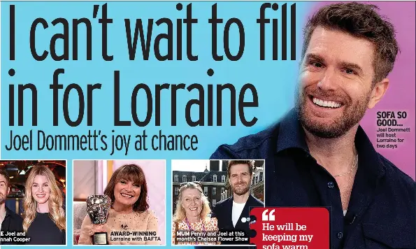 I can’t wait to fill in for Lorraine - PressReader