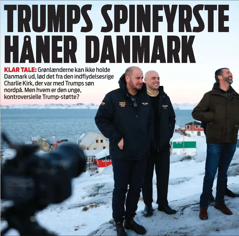 TRUMPS SPINFYRSTE HÅNER DANMARK - PressReader
