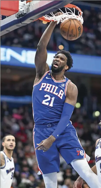 Embiid, Towns deliver on memorable night - PressReader