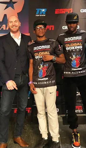 Locally based boxing promoter returns to the US - PressReader