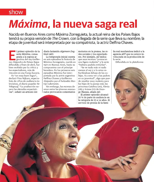 Máxima, la nueva saga real - PressReader