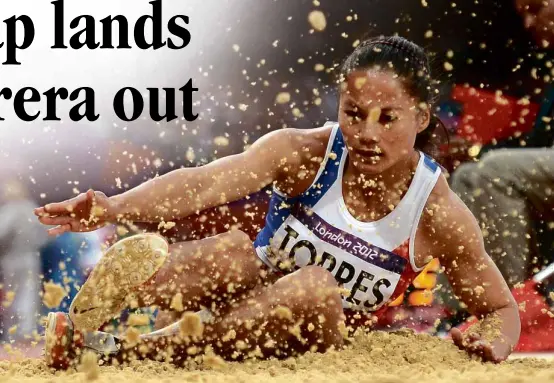 Torres’ leap lands short; Herrera out - PressReader