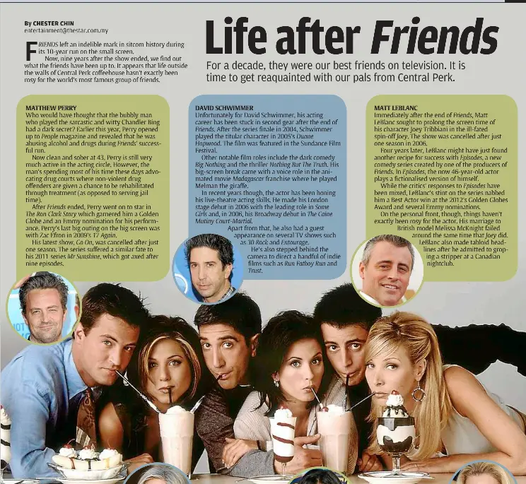 Life after Friends - PressReader