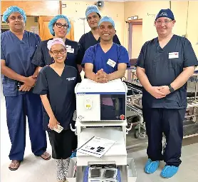 Medical team from NZ conducts free surgery, donates laser machine and ...