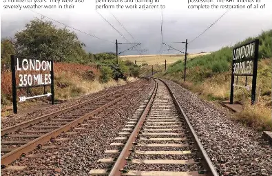 Historic ECML lineside signs restored - PressReader