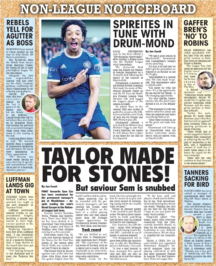 TAYLOR MADE FOR STONES! - PressReader