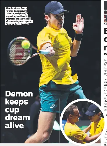 Demon keeps cup dream alive - PressReader