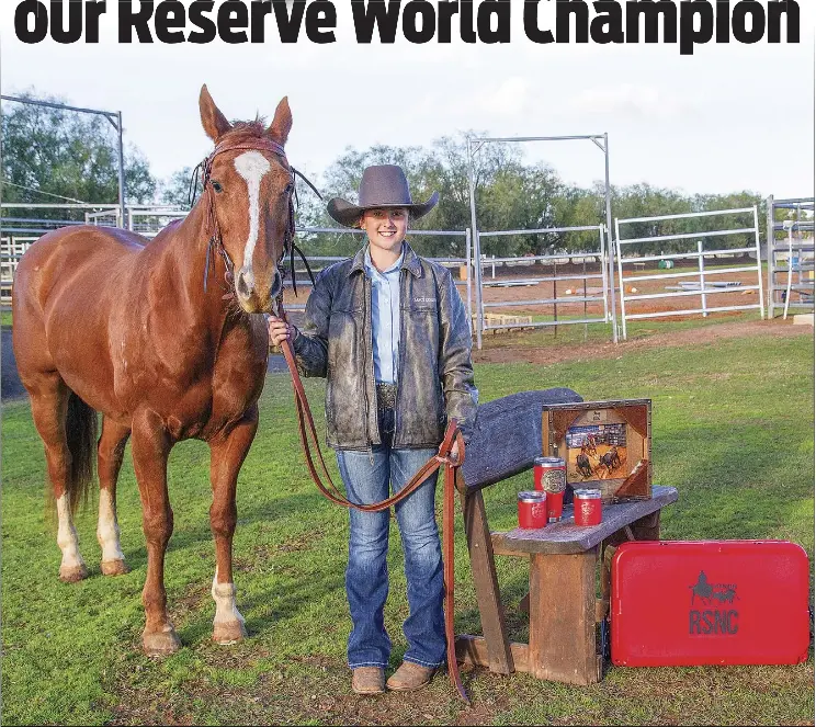 Clancy Henderson our Reserve World Champion - PressReader