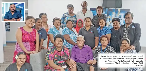 Easter Spirit Brings PSH Staff Together in Prayer - PressReader