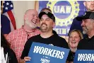 UAW members support Harris over Trump by 22 points in swing states ...