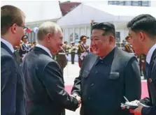 Rusia y Corea del Norte firman acuerdo de defensa en medio de la guerra - PressReader