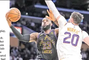 LeBron leads Lakers to in-season semis - PressReader