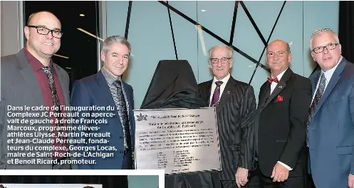 Complexe JC Perreault établissem­ent sportif et culturel - PressReader