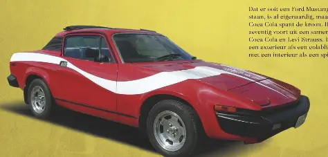 Triumph TR7 Coca Cola (1978) - PressReader