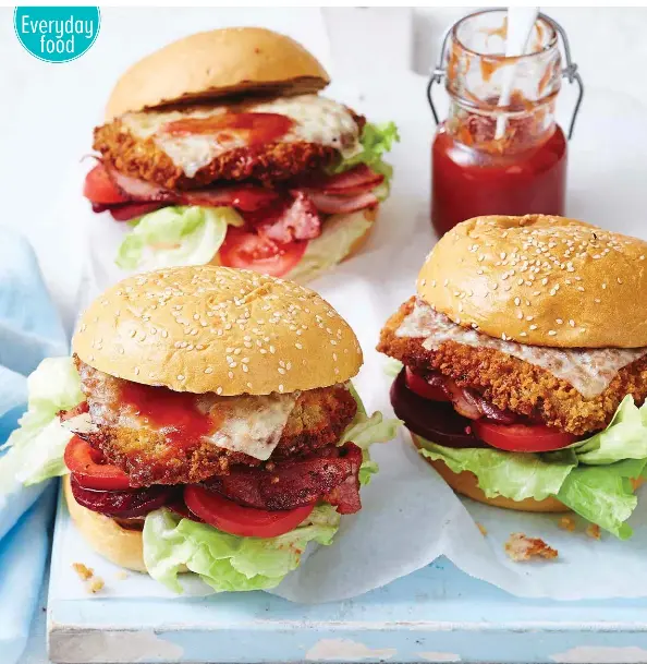BEEF SCHNITZEL BURGER - PressReader