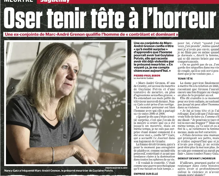 Oser tenir tête à l’horreur - PressReader