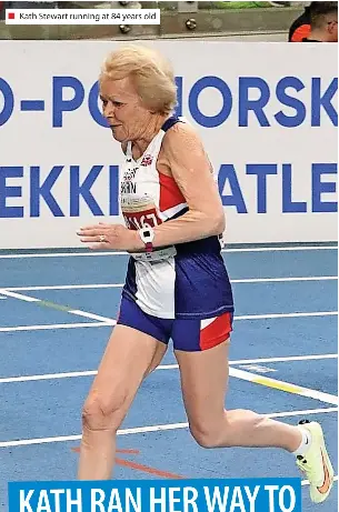 KATH RAN HER WAY TO THREE GOLD AND ONE SILVER IN THE EVENT - PressReader