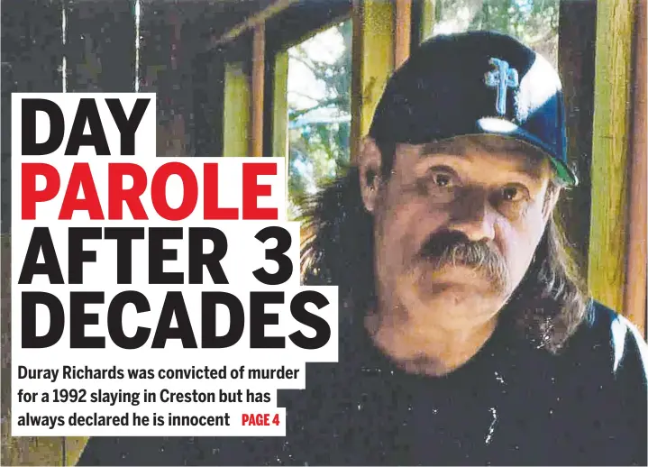 DAY PAROLE AFTER 3 DECADES - PressReader