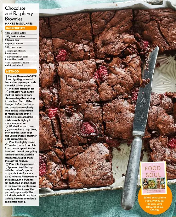 Chocolate and Raspberry Brownies - PressReader