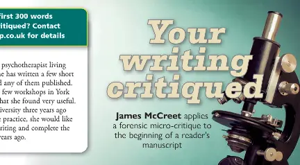 Your writing critiqued - PressReader