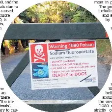SPCA’s call to ban 1080 poison ‘naive’ - PressReader
