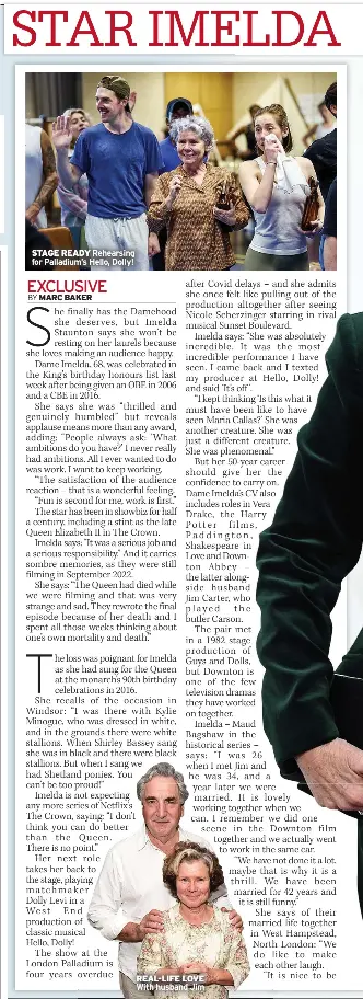 The Queen died as I was filming The Crown... it was strange and very sad - PressReader