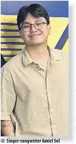 Amiel Sol on his track becoming PH’s No. 1 song - PressReader