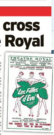 A history of nudity and cross dressing at the Theatre Royal - PressReader