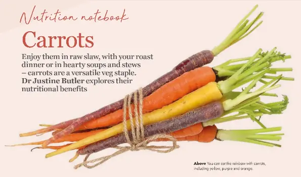 Nutrition notebook Carrots - PressReader